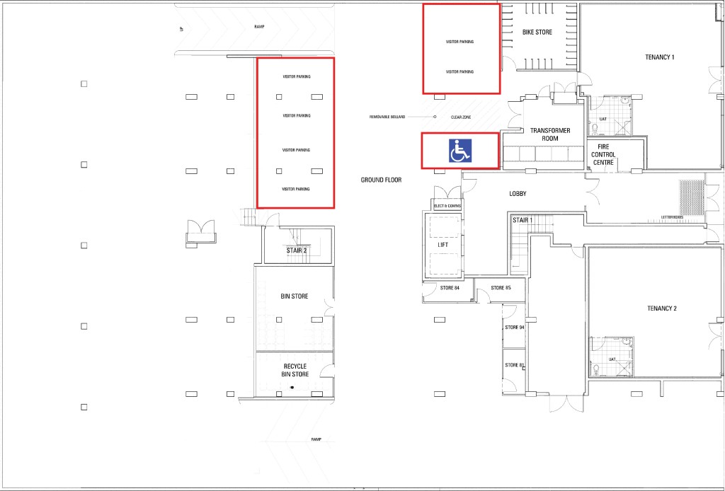 Edge - Car Parking - Visitors